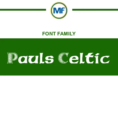 Pauls Celtic Font Family: Download Free | MaisFontes