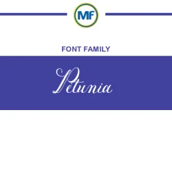 Petunia Script Font: Free Download | MaisFontes