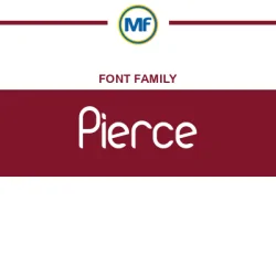 Pierce Roman Font: Free Download | MaisFontes