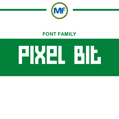 Pixel Bit Font Family: Download Free | MaisFontes