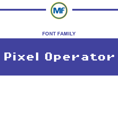 Pixel Operator Font Family: Download Free | MaisFontes