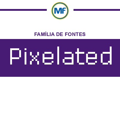 Pixelated Família de Fontes: Baixe Grátis | MaisFontes
