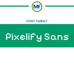 Pixelify Sans Bold: Free Font Download | MaisFontes