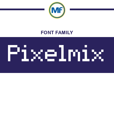 Pixelmix Font Family: Download Free | MaisFontes