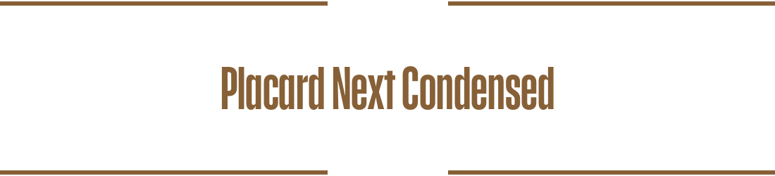 Placard Next Condensed Bold: Free Font Download | MaisFontes