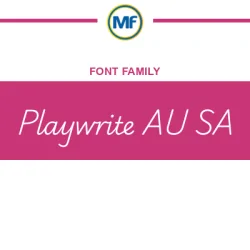Playwrite Australia SA ExtraLight: Free Font Download | MaisFontes