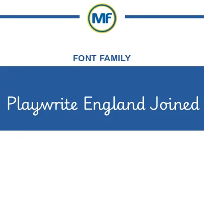 Playwrite England Joined Font Family: Download Free (Google Fonts ...