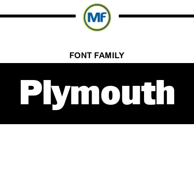 Plymouth Font Family: Download Free | MaisFontes