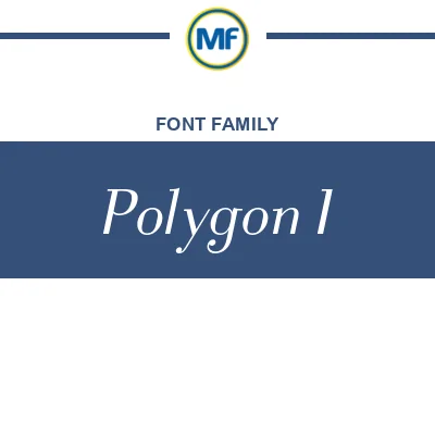 Polygon I Font Family: Download Free | MaisFontes