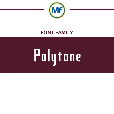 Polytone Font Family: Download Free | MaisFontes