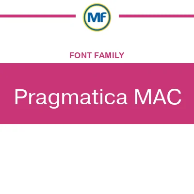 Pragmatica MAC Font Family: Download Free | MaisFontes