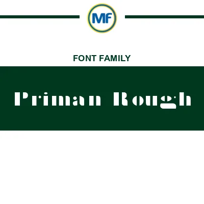 Priman Rough Font Family: Download Free | MaisFontes