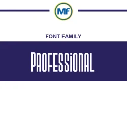 Professional Wide: Free Font Download | MaisFontes
