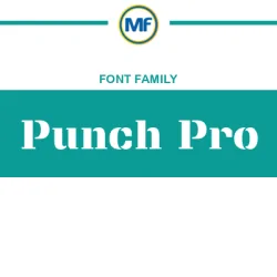 Punch Pro Bracketed: Free Font Download | MaisFontes