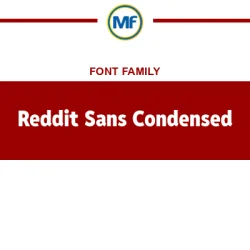 Reddit Sans Condensed Bold: Free Font Download | MaisFontes