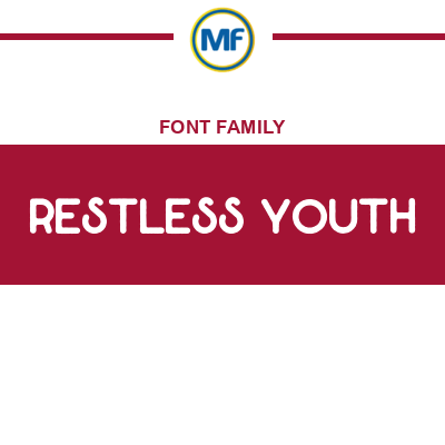 Restless Youth Font Family: Download Free | MaisFontes