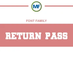 Return Pass: Download Free Font | MaisFontes