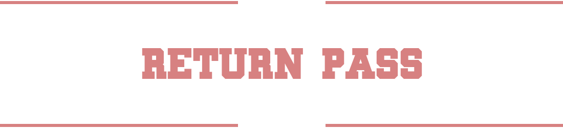 Return Pass Font: Free Download | MaisFontes