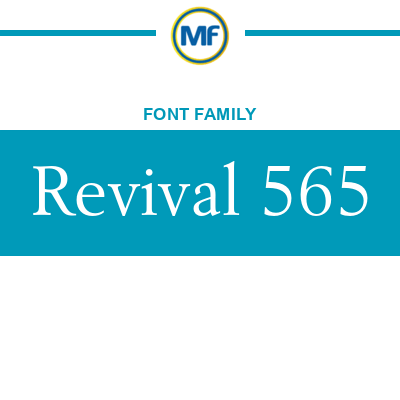 Revival 565 Font Family: Download Free | MaisFontes