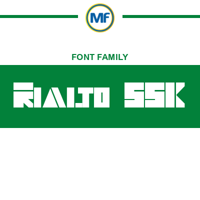 Rialto SSK Font Family: Download Free | MaisFontes