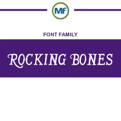 Rocking Bones Font: Free Download | MaisFontes
