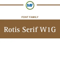 Rotis Serif W1G Bold Font: Free Download | MaisFontes