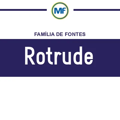Rotrude Família de Fontes: Baixe Grátis | MaisFontes