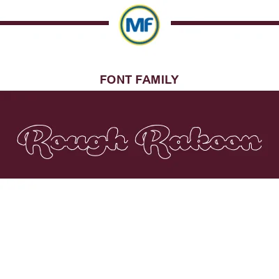 Rough Rakoon Font Family: Download Free | MaisFontes