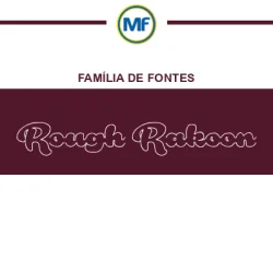 Rough Rakoon Inline: Baixar Fonte Grátis | MaisFontes