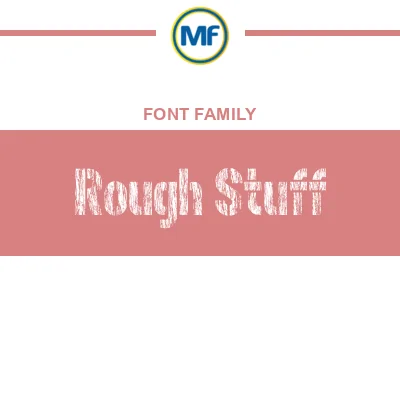 Rough Stuff Font Family: Free Download | MaisFontes