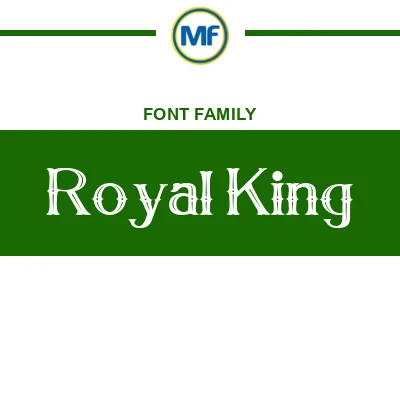 Royal King Font Family: Download Free | MaisFontes