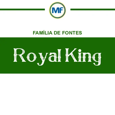 Royal King Família de Fontes: Baixe Grátis | MaisFontes