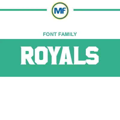Royals Font Family: Free Download | MaisFontes