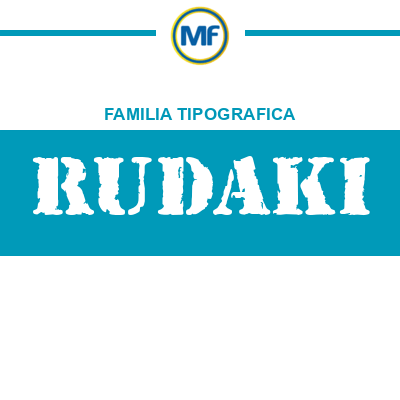 Rudaki Familia de Fuentes: Descargar Gratis | MaisFontes