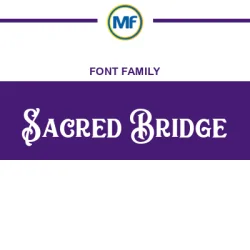Sacred Bridge Outline: Free Font Download | MaisFontes