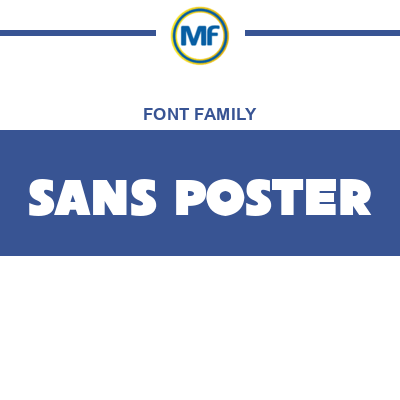 Sans Poster Font Family: Download Free | MaisFontes