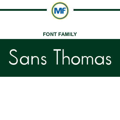 Sans Thomas Font Family: Download Free | MaisFontes