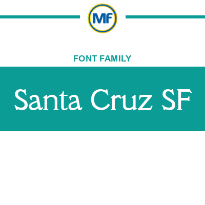 Santa Cruz SF Font Family: Free Download | MaisFontes