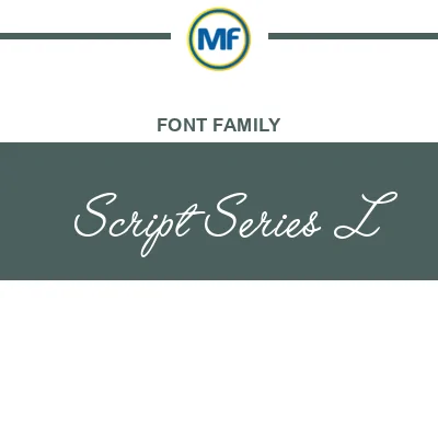 Script Series L Font Family: Download Free | MaisFontes