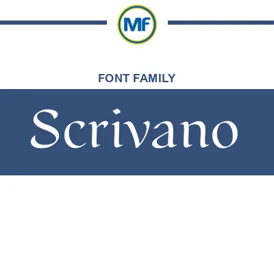 Scrivano Font Family: Download Free | MaisFontes