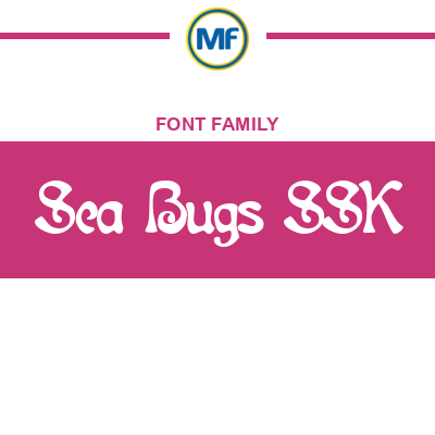 Sea Bugs SSK Font Family: Download Free | MaisFontes
