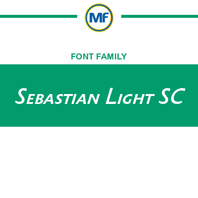 Sebastian Light SC Font Family: Download Free | MaisFontes