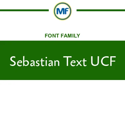 Sebastian Text UCF Font Family: Download Free | MaisFontes