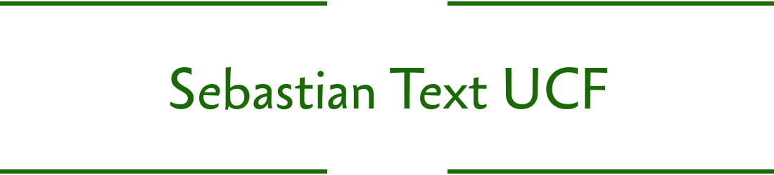 Sebastian Text UCF Bold: Free Font Download | MaisFontes