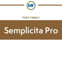 Semplicita Pro Medium: Download Free Font | MaisFontes