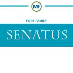 Senatus SSi Font: Free Download | MaisFontes