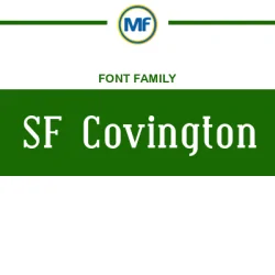SF Covington Shadow: Free Font Download | MaisFontes