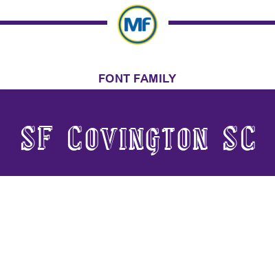SF Covington SC Font Family: Download Free | MaisFontes