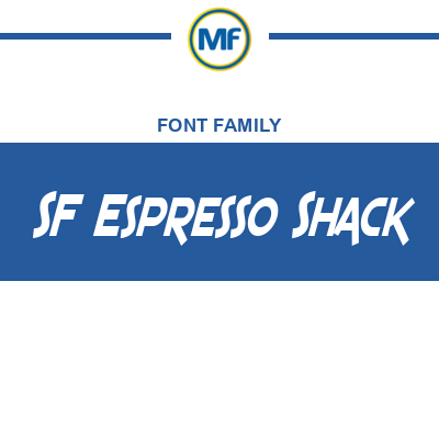 SF Espresso Shack Font Family: Download Free | MaisFontes