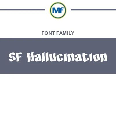 SF Hallucination Font Family: Download Free | MaisFontes